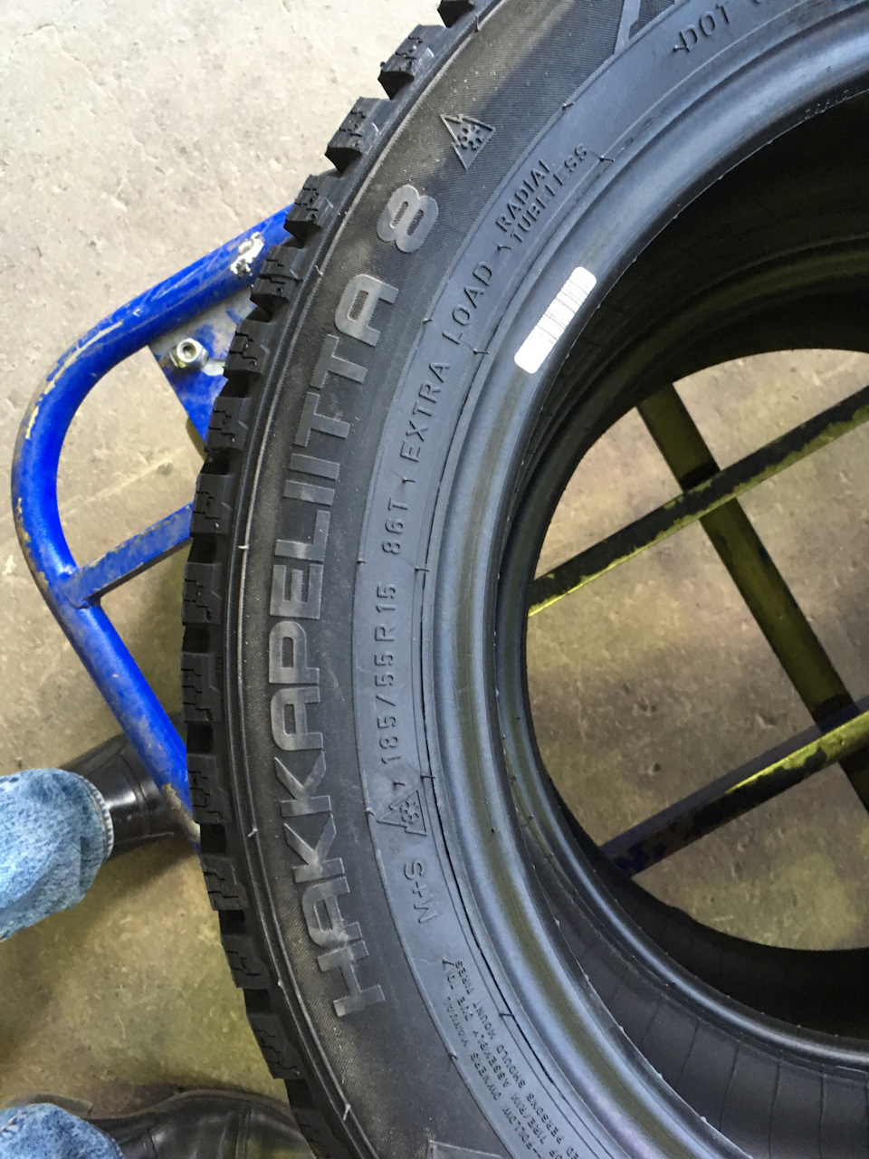 Зимняя резина Nokian Hakkapelitta 8 185/55 R15 86T XL — Lada Калина 2 ...