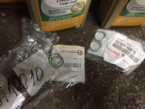 1215710010 Прокладка сливной пробки поддона 501 TOYOTA LEXUS | Запчасти ...