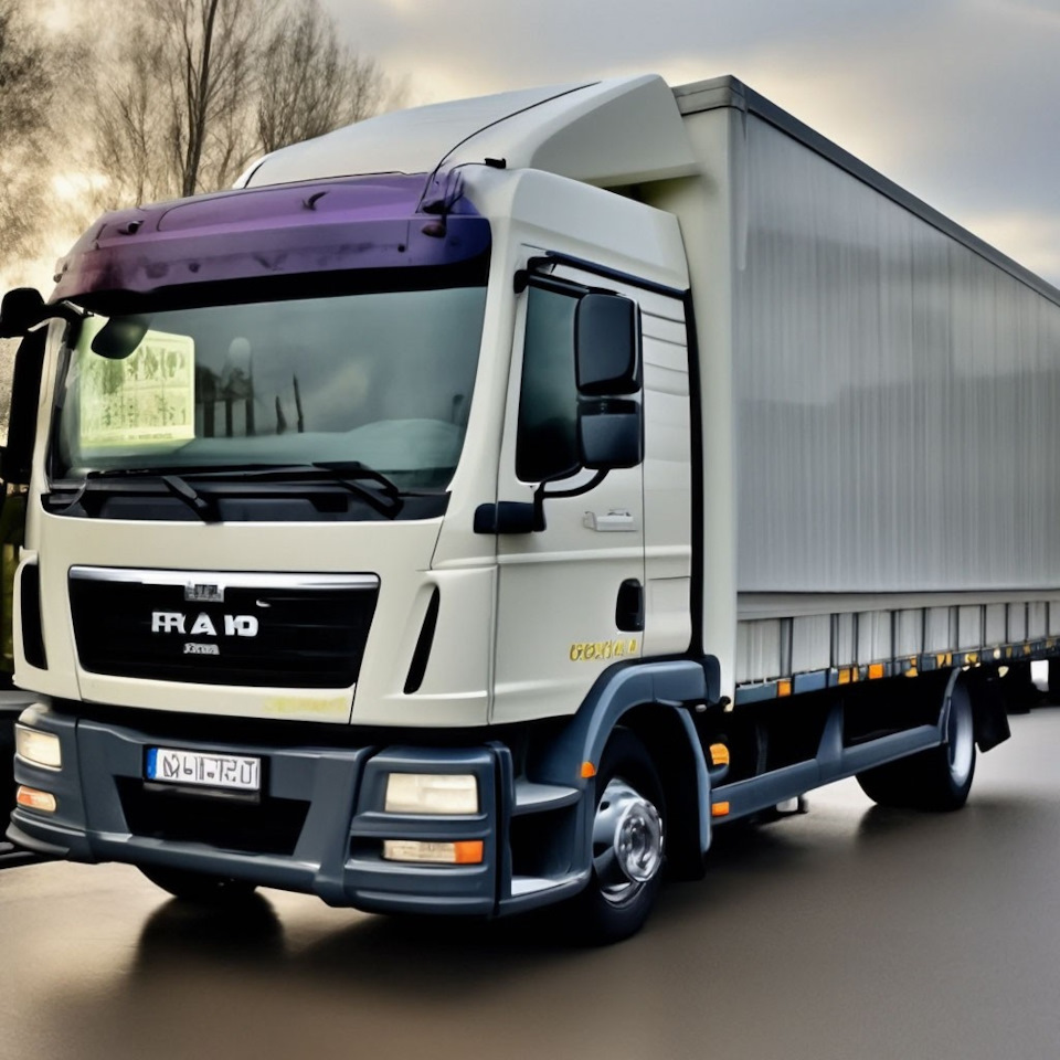 Рисунок нейросети — MAN TGL, 6,9 л, 2013 года | фотография | DRIVE2