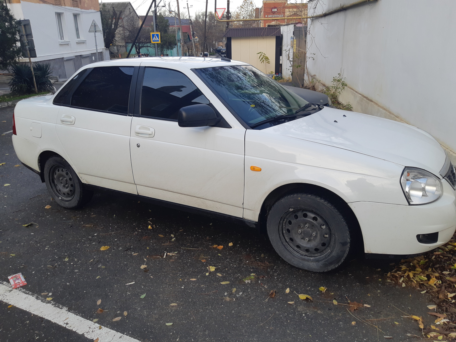 Зима Belshina r14 175/65, на штампах. — Lada Приора седан, 1,6 л, 2012 ...