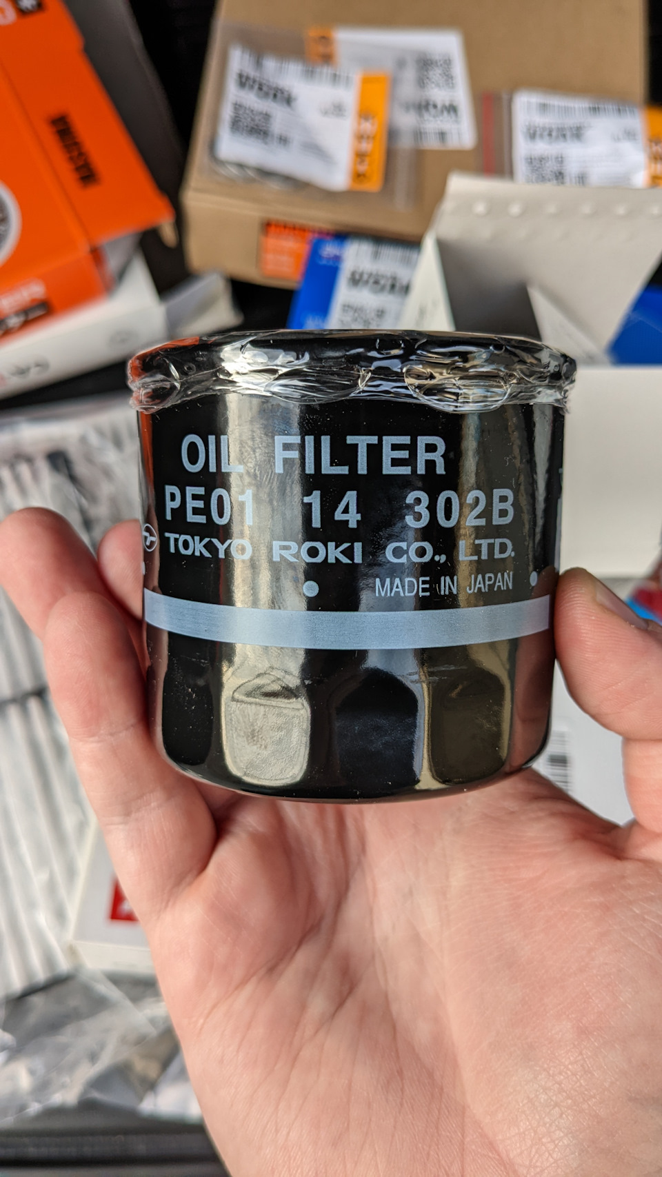 PE0114302B Масляный фильтр Mazda | Запчасти на DRIVE2