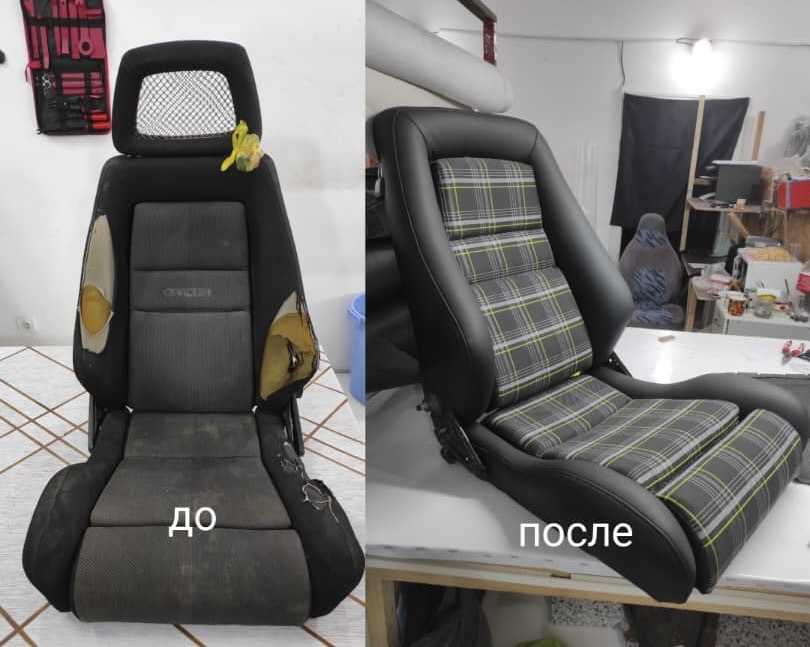Сидения Recaro LXC — Volkswagen Golf Mk2, 2,4 л, 1989 года | просто так ...