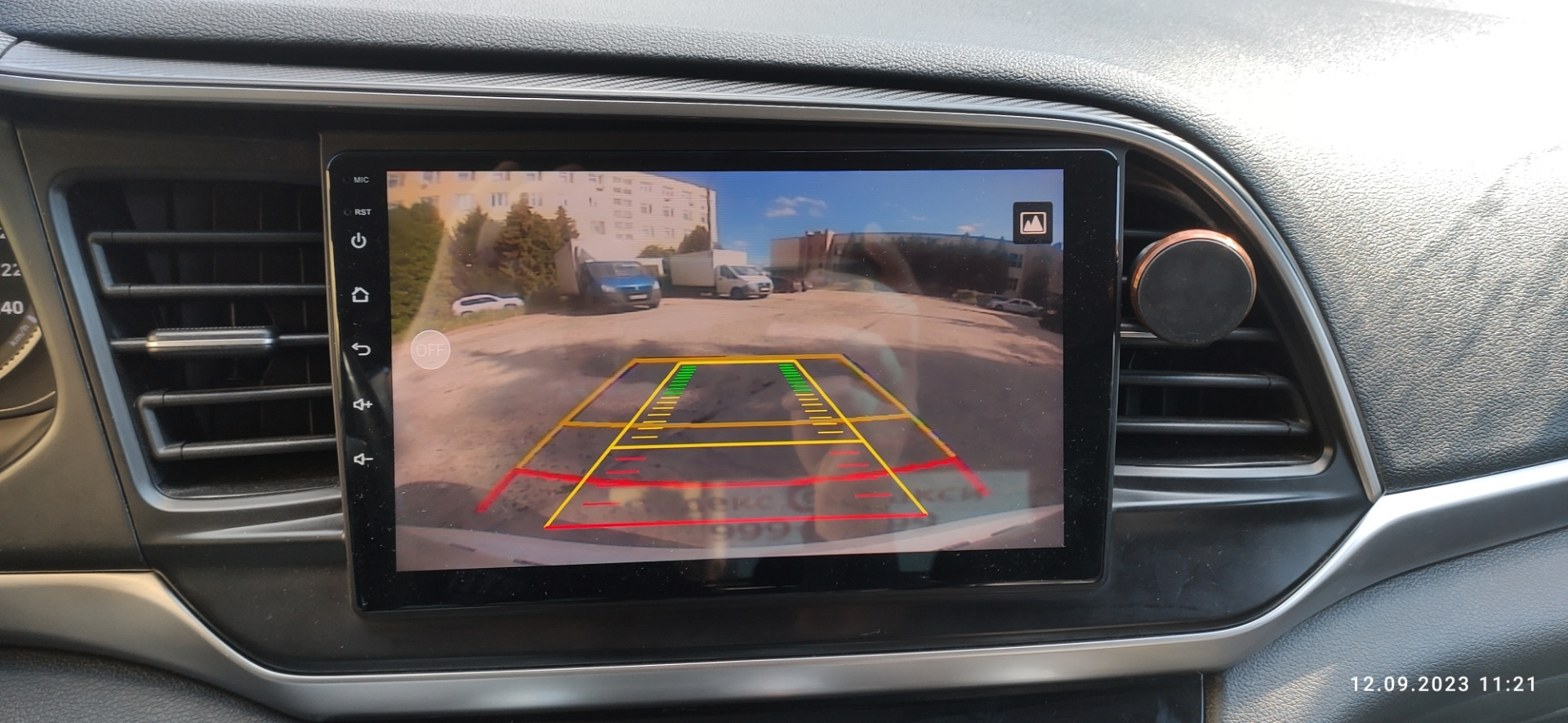 Ремонт камеры заднего вида — Hyundai Elantra (6G), 1,6 л, 2019 года ...