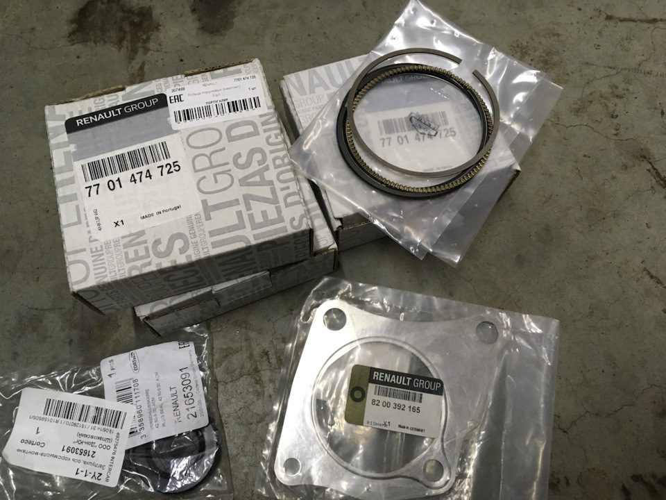 Часть 4. Пришли запчасти, начинаем сборку двигателя. — Renault Laguna ...