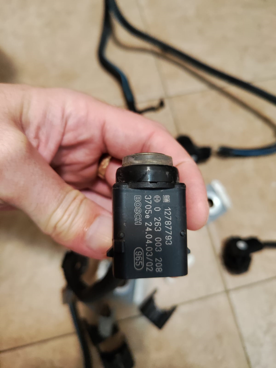 12787793 Датчик, система помощи при парковке GM | Запчасти на DRIVE2