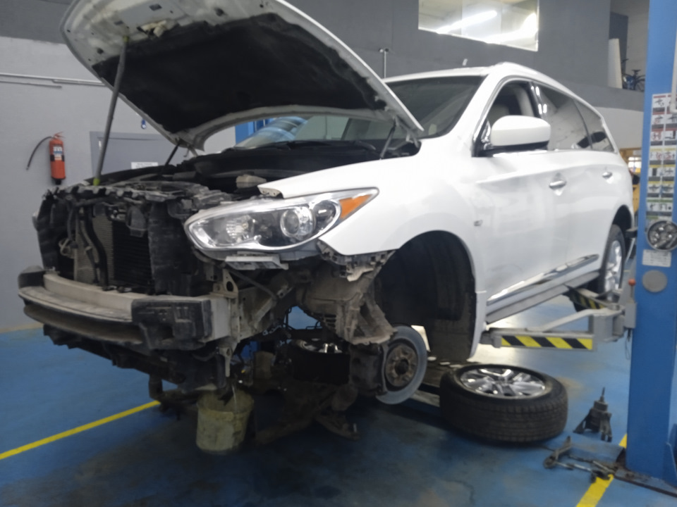 Infiniti JX35 ремонт вариатора. Рывки в движении. P17F0 — АКПП ...