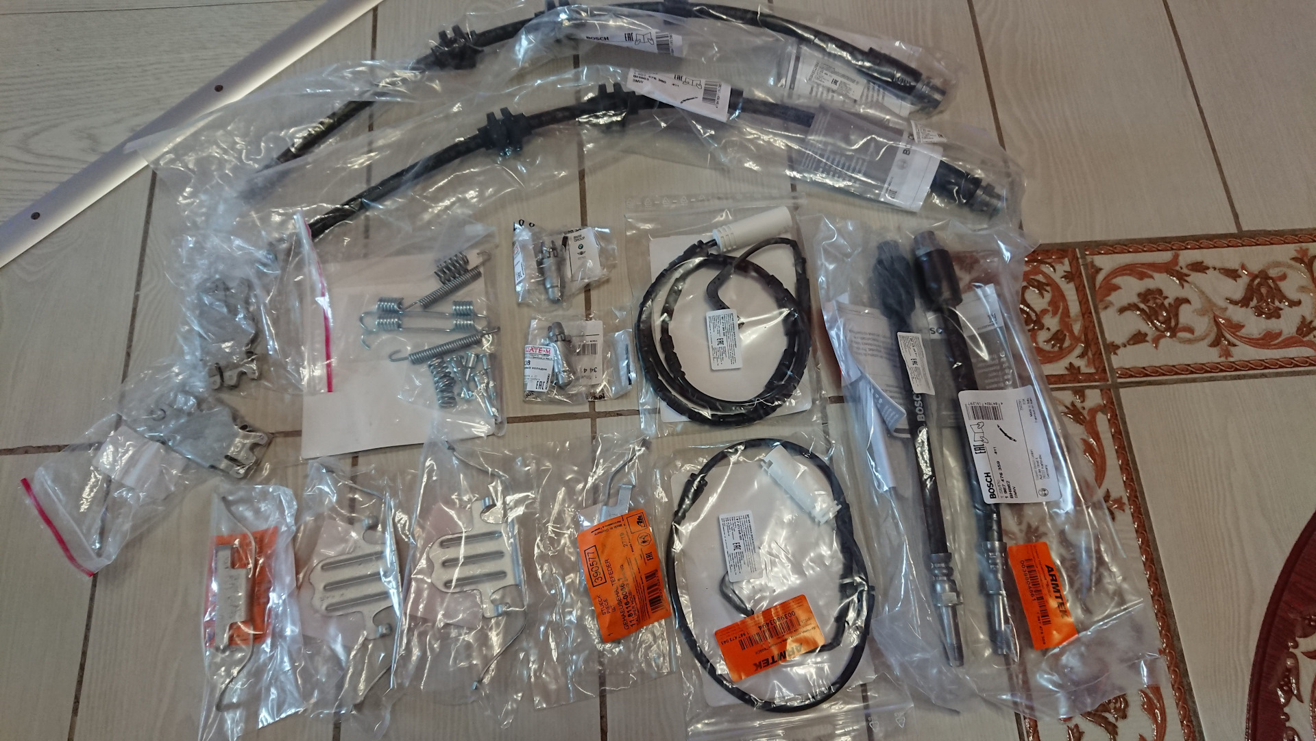 ТО. 04.2020. Тормозная система — BMW 3 series (E90), 2 л, 2005 года ...