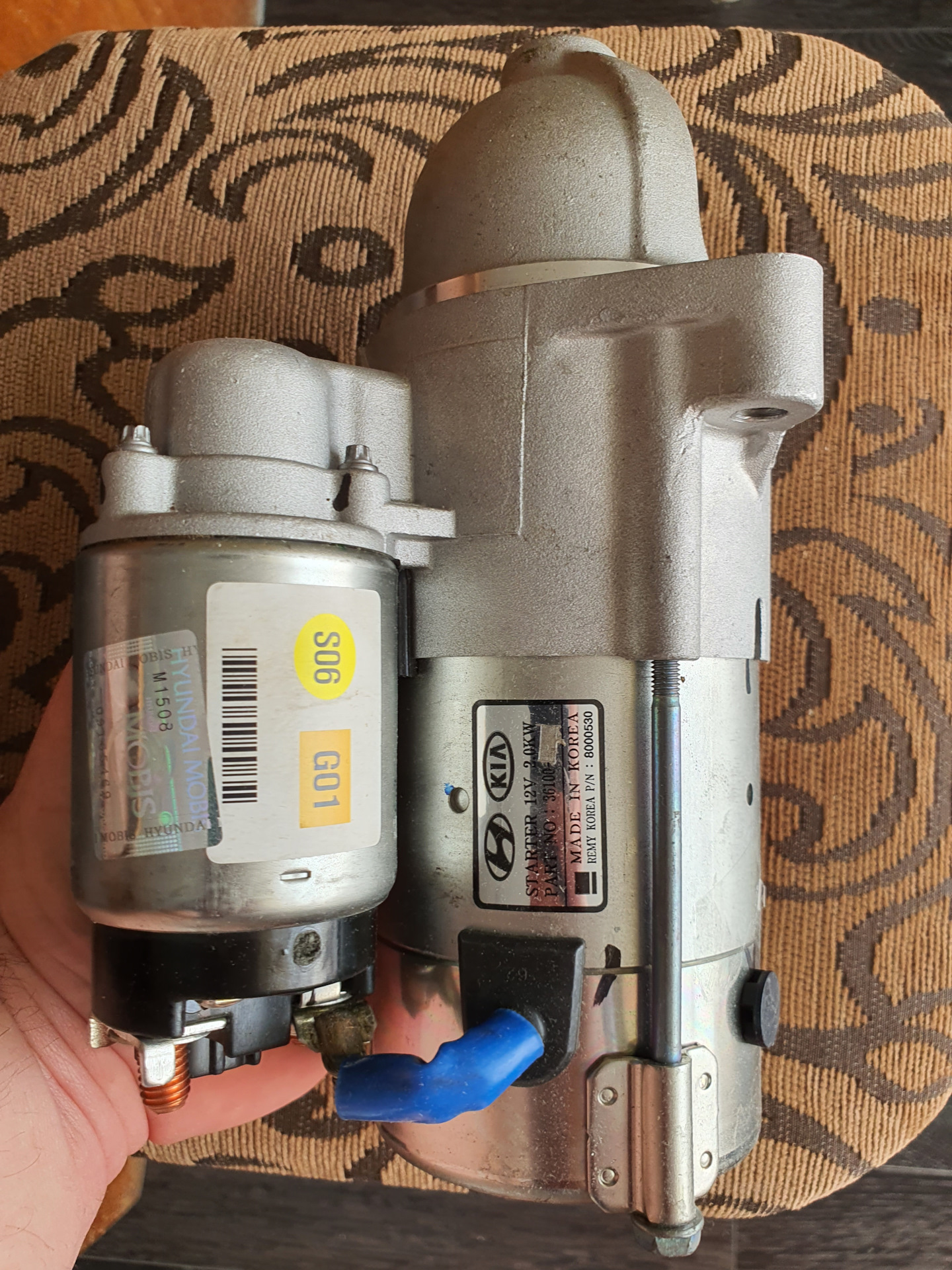 Замена стартера — KIA Sorento (2G), 2,2 л, 2011 года | поломка | DRIVE2