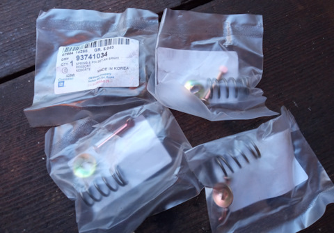 93741034 Тормозная колодка GM | Запчасти на DRIVE2