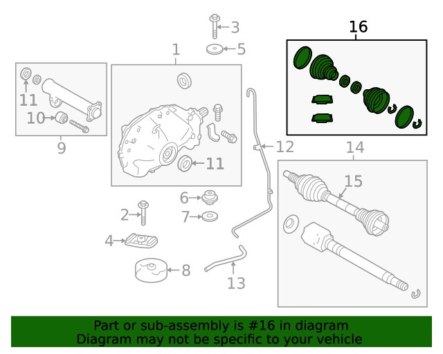 LR133084 Boot Kit Jaguar Land Rover | Запчасти на DRIVE2