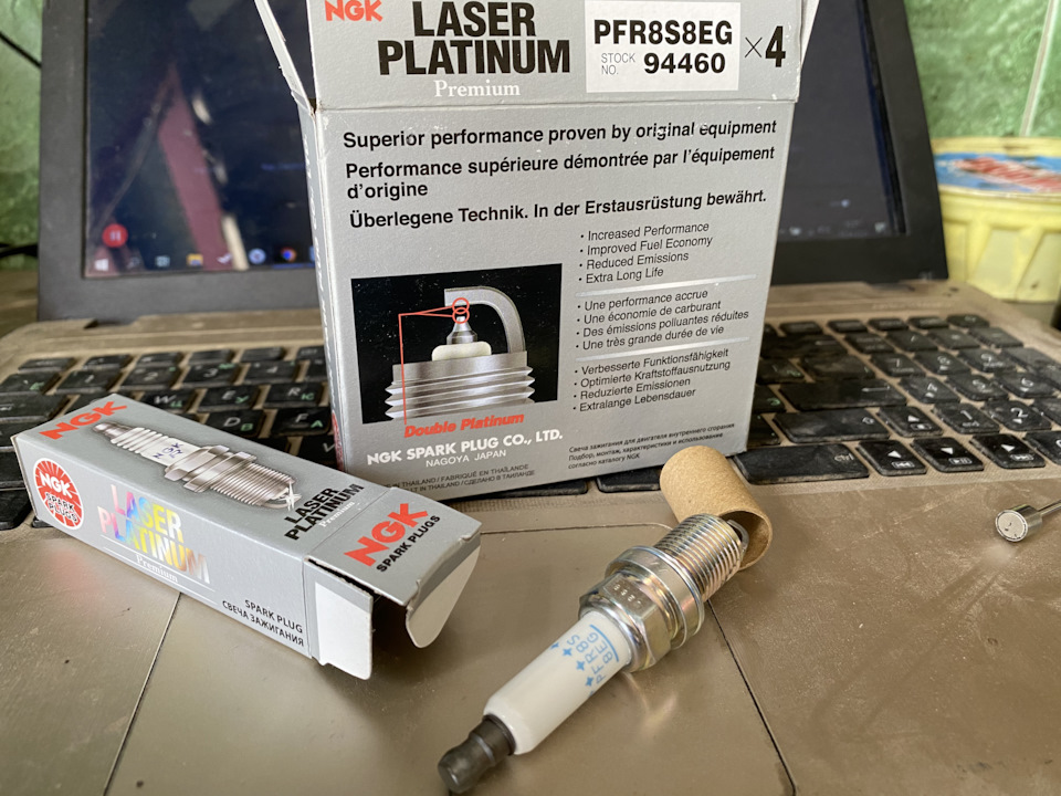 NGK 94460 (теже 1675 только 8ки) — Volkswagen Passat CC, 1,8 л, 2013 ...