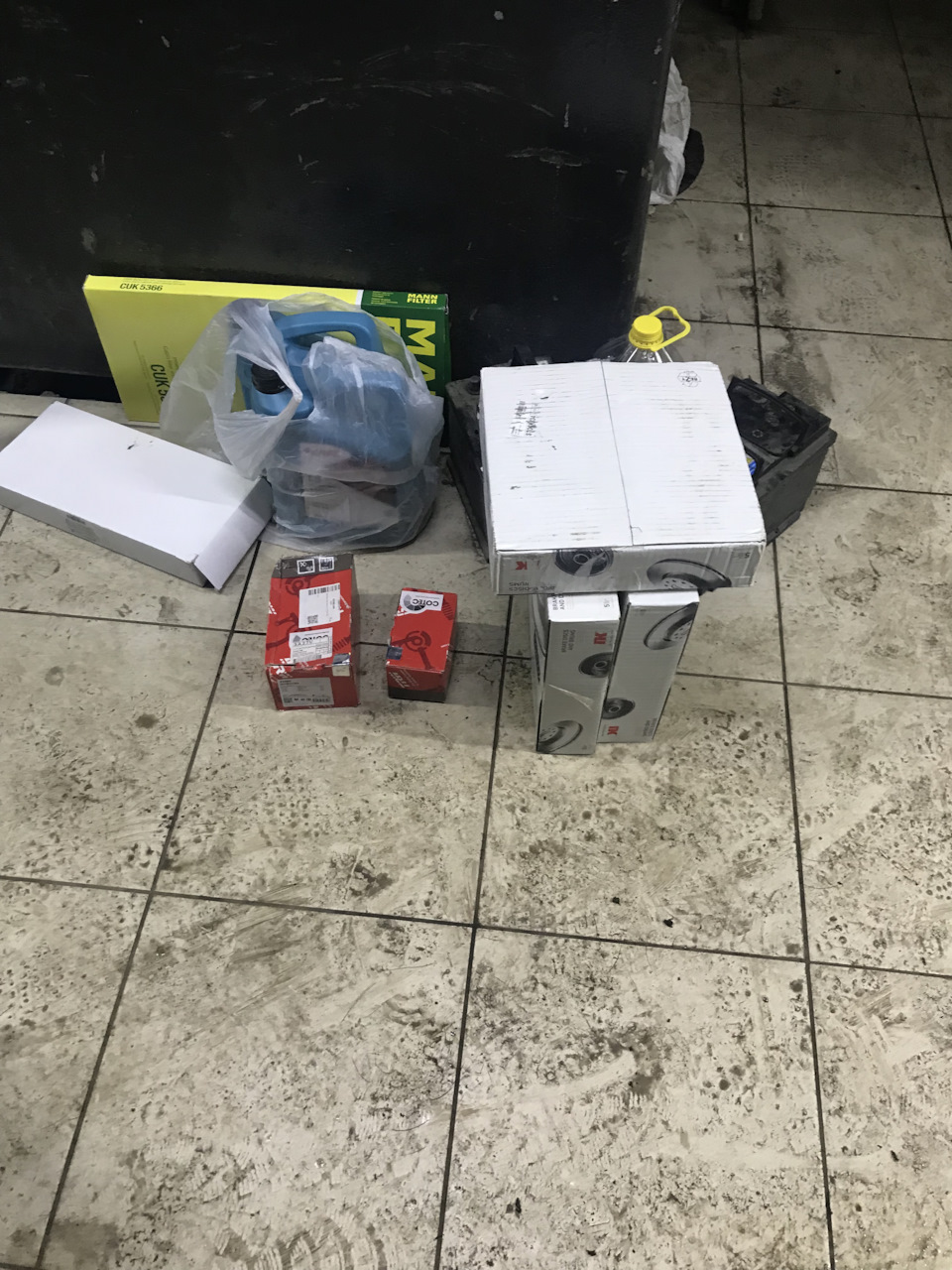 Диски тормозные — Citroen Spacetourer, 2 л, 2018 года | плановое ТО ...