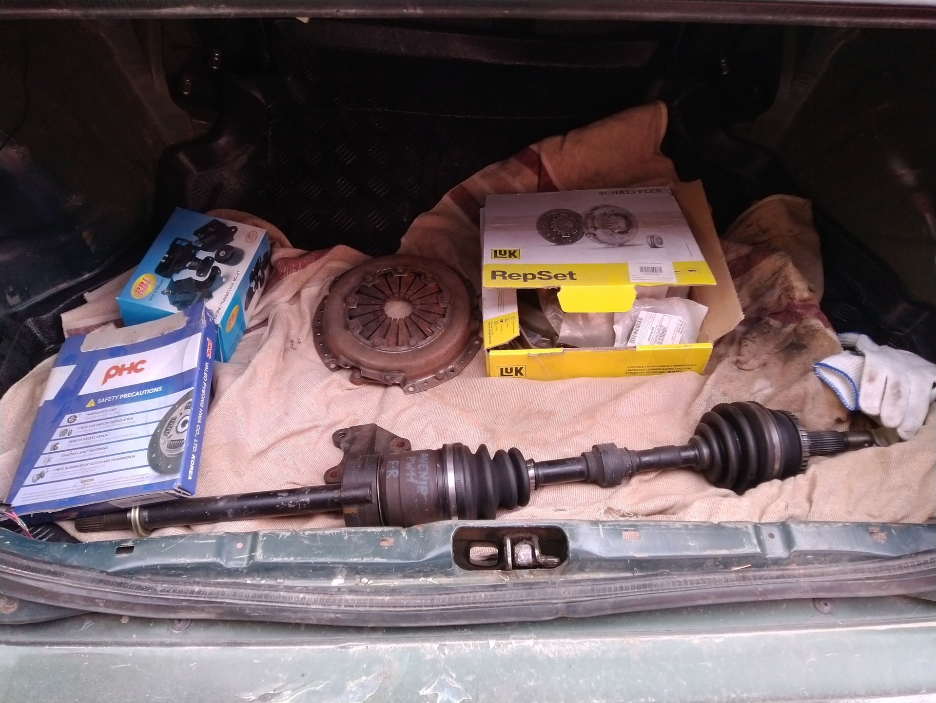 Переборка КПП, замена сцепления, ништяки — Nissan Primera (P11), 1,6 л ...