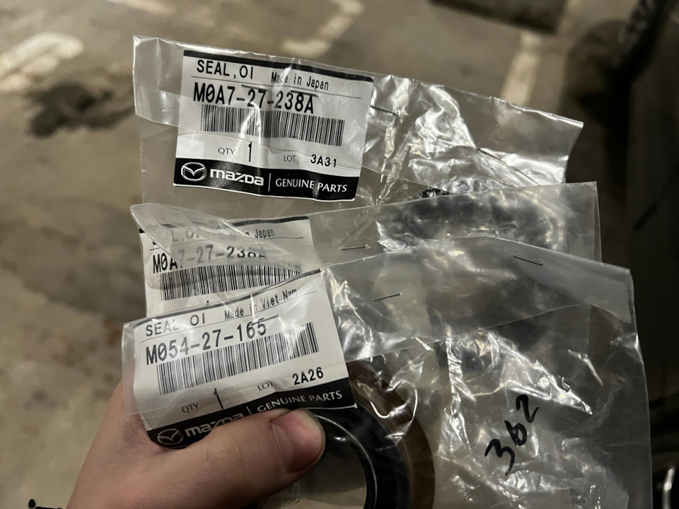 Замена сальников заднего редуктора. — Mazda 6 MPS, 2,3 л, 2007 года ...