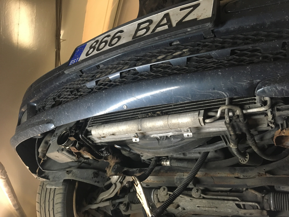 Замена радиатора и трубок на акпп — Mercedes-Benz E-Class (W211), 3,2 л ...