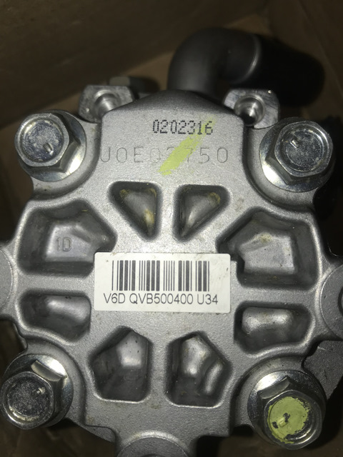 QVB500400 НАСОС УСИЛИТЕЛЯ РУЛЕВОГО УПРАВЛЕНИЯ Jaguar Land Rover ...