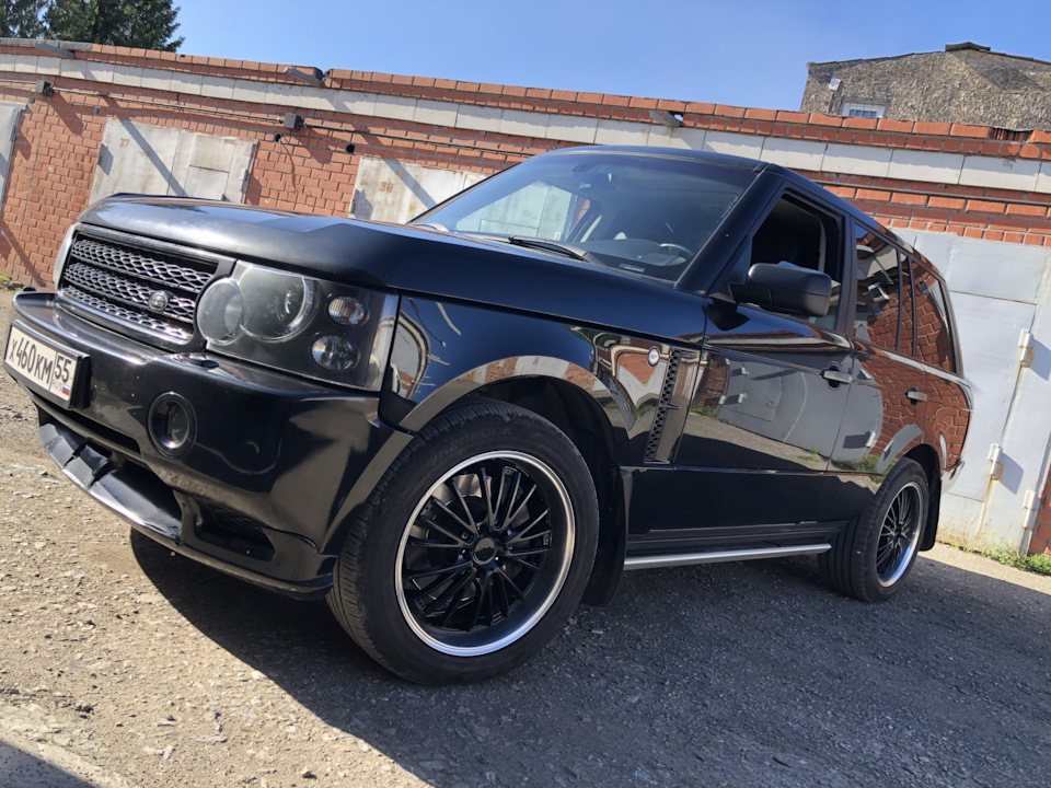 Диски с полкой. Закончено — Land Rover Range Rover (3G), 4,2 л, 2008 ...