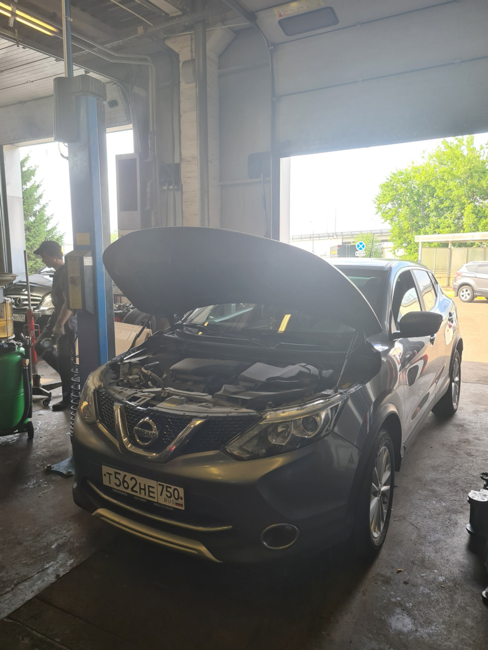 Замена масла в вариаторе — Nissan Qashqai (2G), 2 л, 2016 года | визит ...