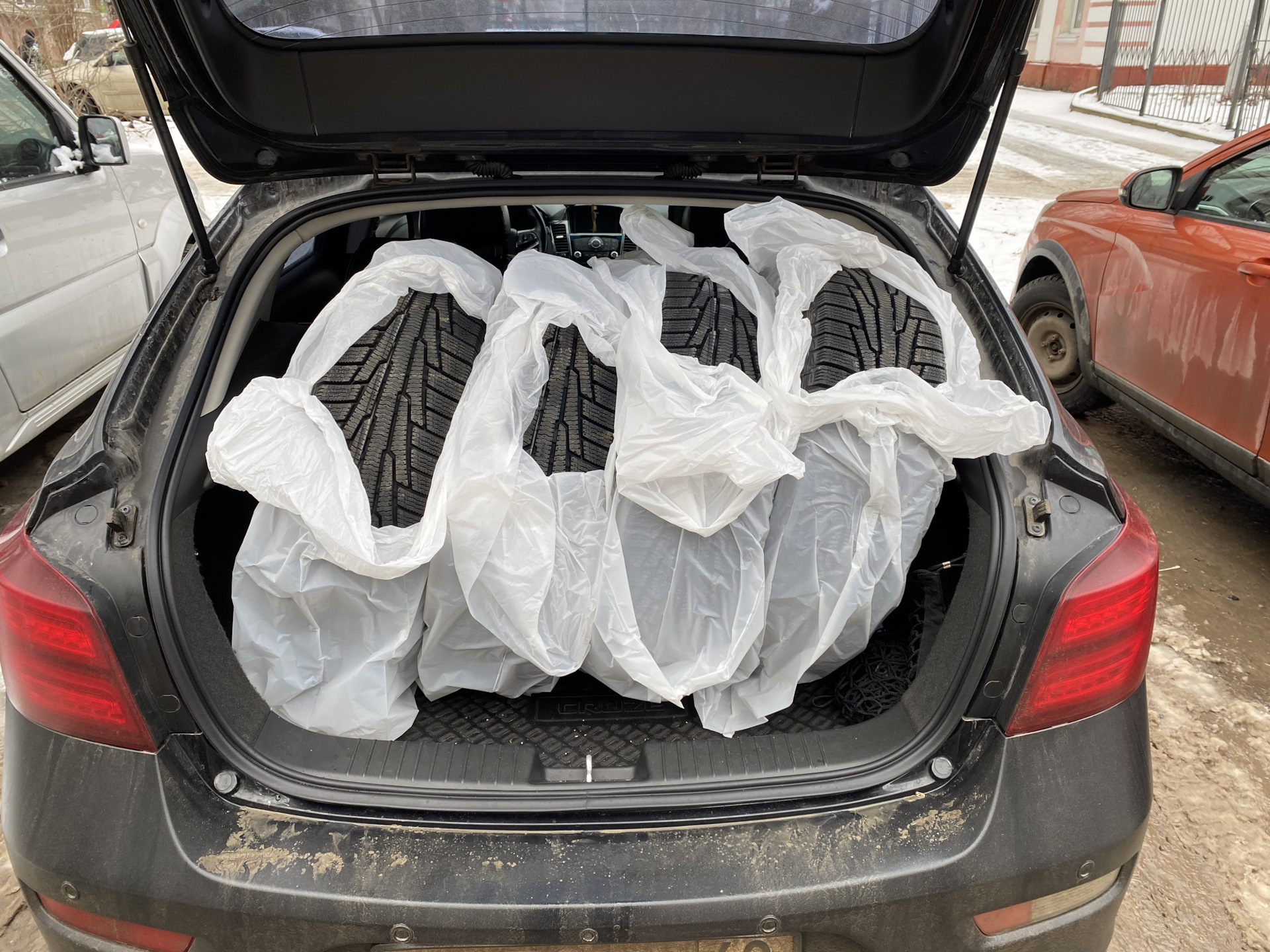 Новая зимняя резина IKON NORDMAN RS2 — Chevrolet Cruze (1G), 1,6 л ...