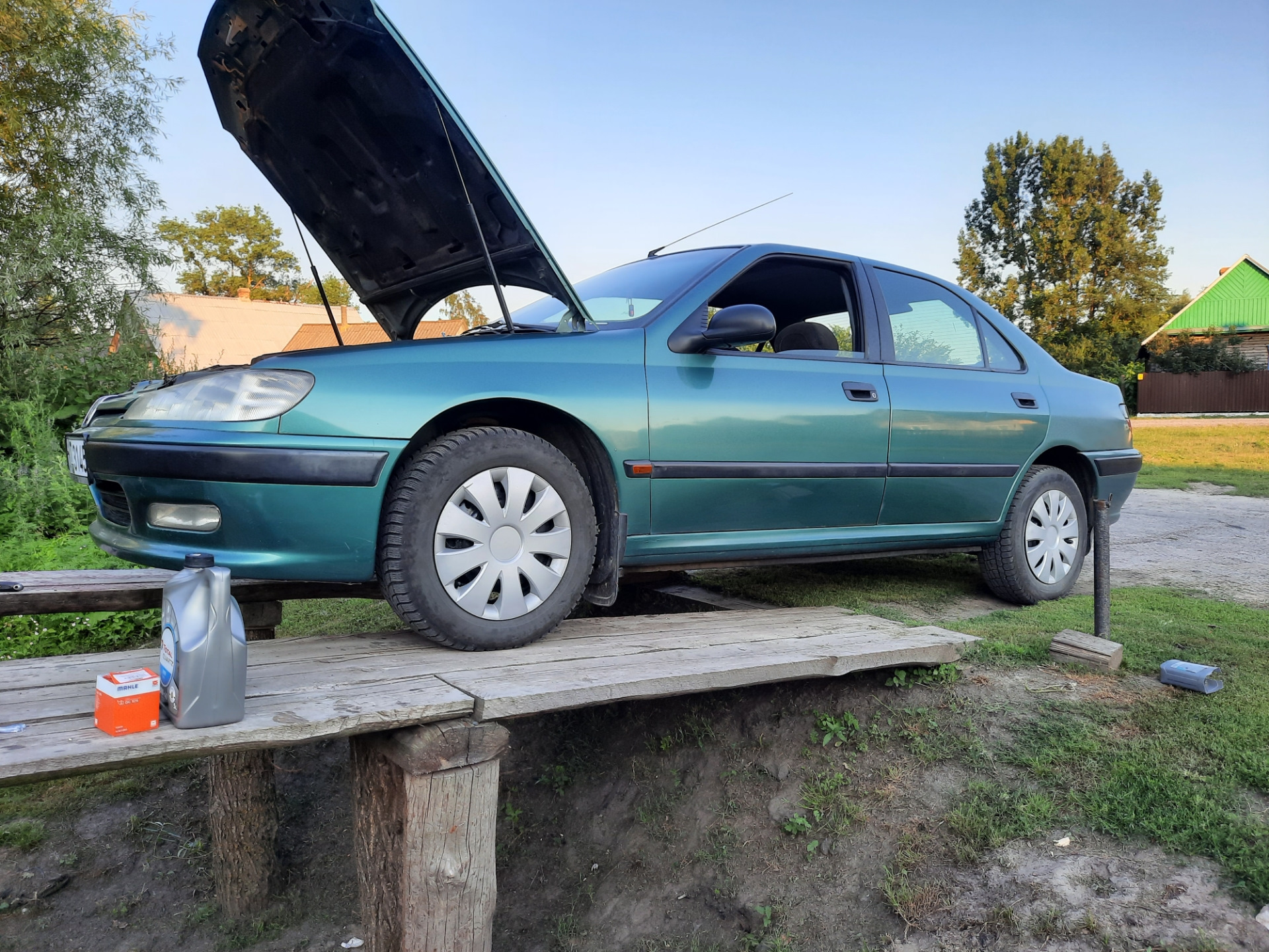 Замена масла в двигателе😏 — Peugeot 406, 2,1 л, 1998 года | расходники ...