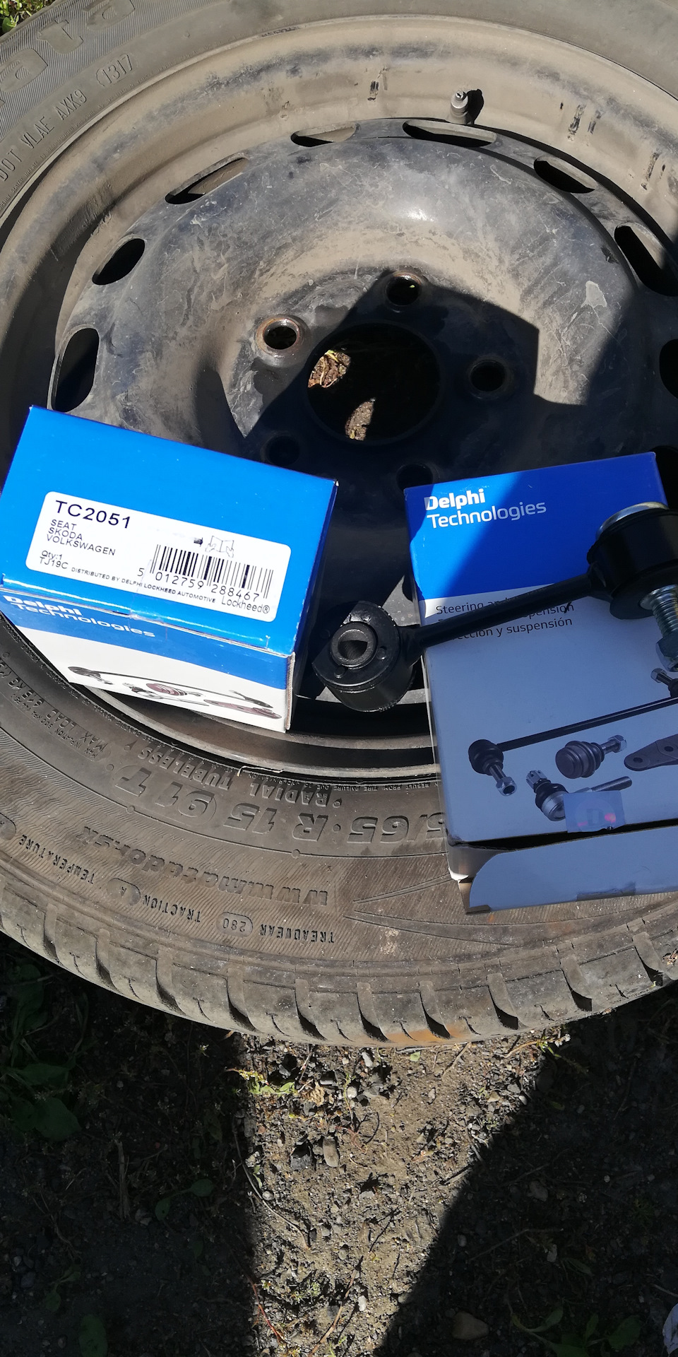 РЕМОНТ СТАРТЕРА И ЗАМЕНА СТОЕК СТАБИЛИЗАТОРА — Mazda 626 V (GF), 2 л ...