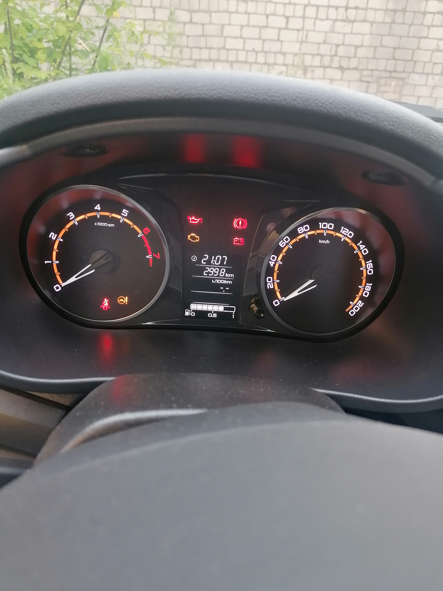 Нулевое ТО-0 (2000-3000) — Lada Гранта Лифтбек (2G), 1,6 л, 2021 года ...