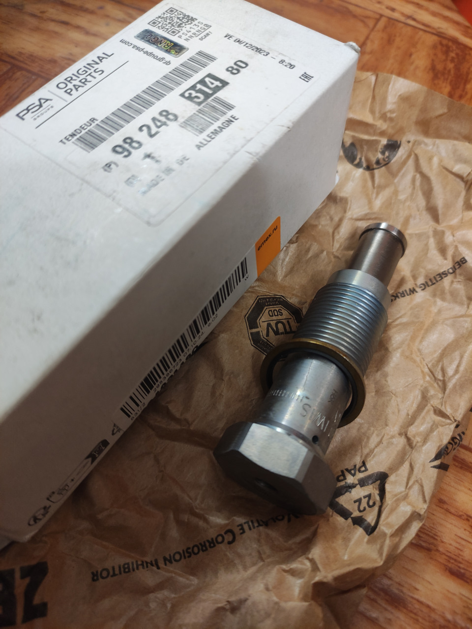 ДВС ( часть 3.1 ) — собираем запчасти для замены цепи и МСК — Citroen ...