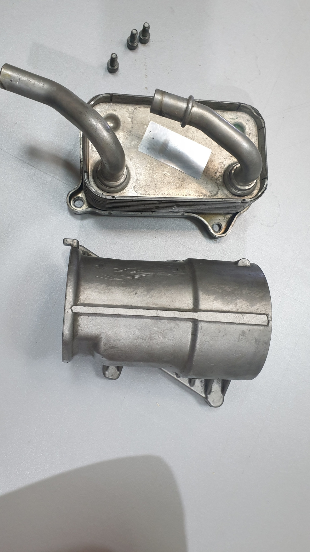 Теплообменник, прокладки — Mercedes-Benz S-Class (W220), 3,7 л, 2003 ...