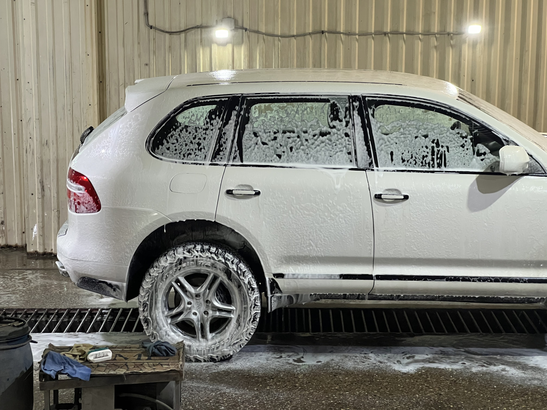 Поставил BFGoodrich All Terrain 265/65 R18 — Porsche Cayenne (1G) 955/ ...