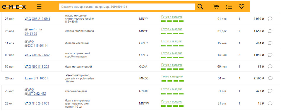 N10248003 Болт крепления поддона VAG | Запчасти на DRIVE2