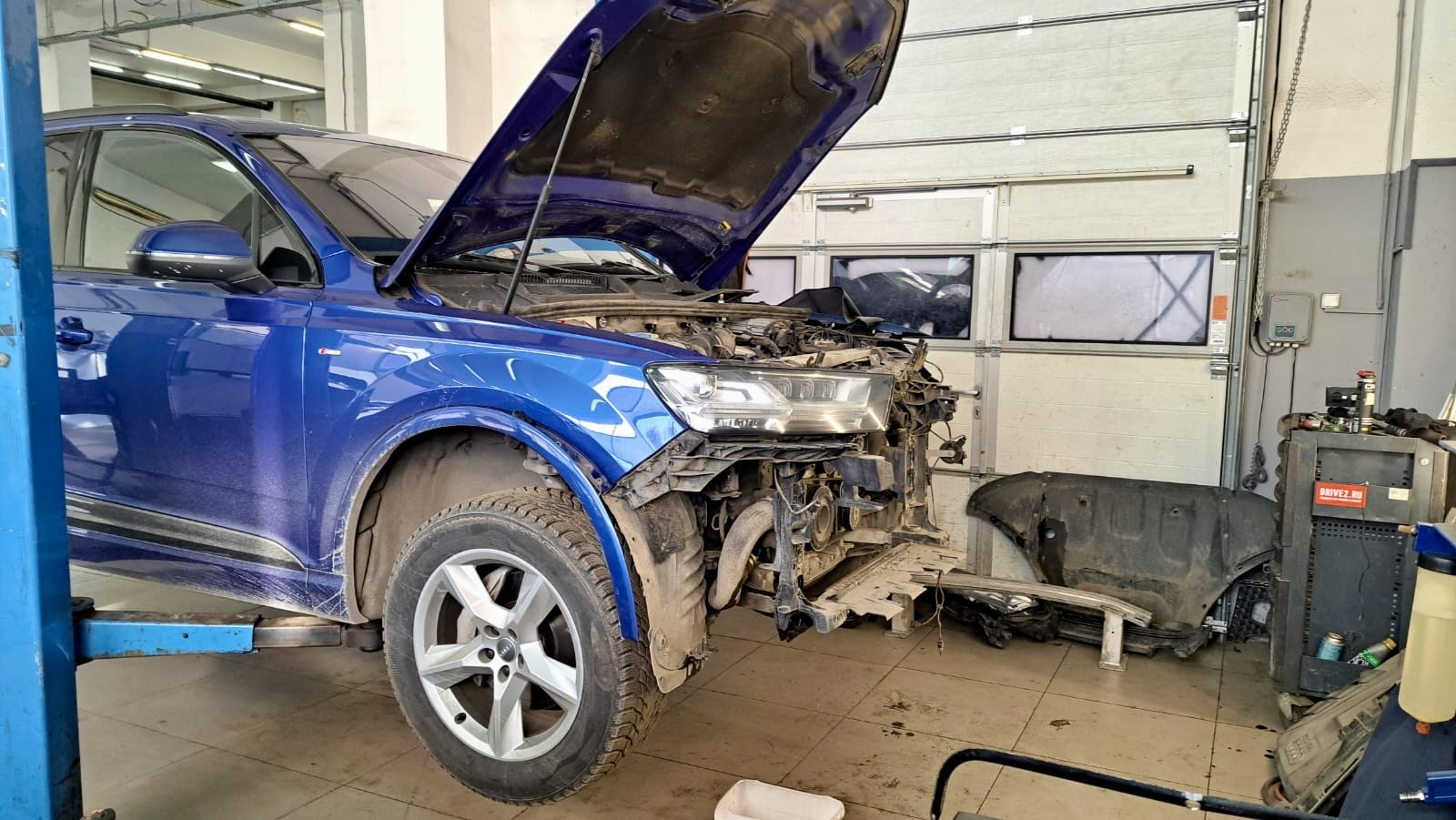 То 210 — Audi Q7 (2G), 3 л, 2017 года | плановое ТО | DRIVE2