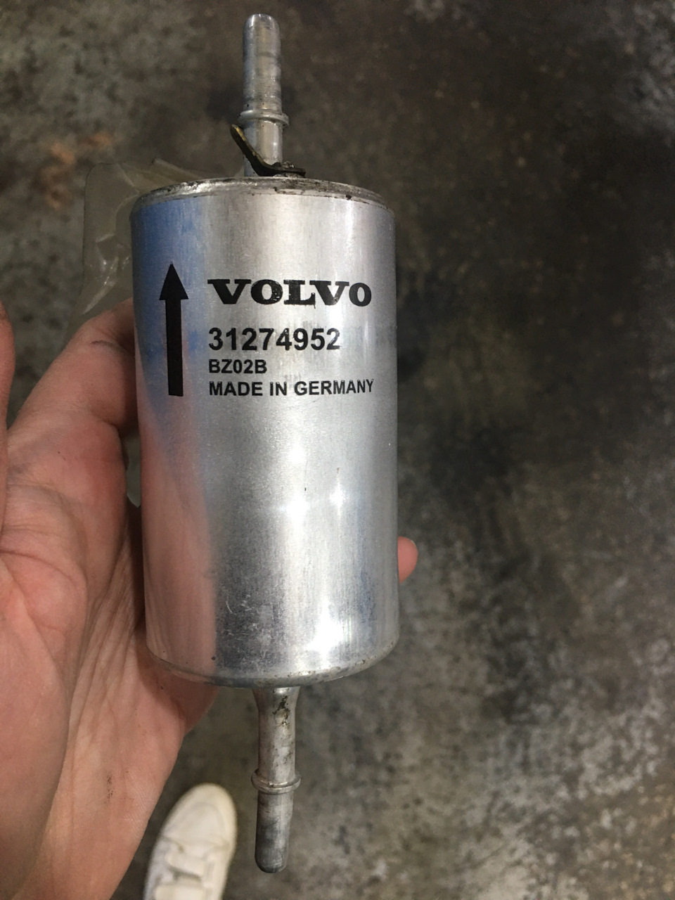 Топливный фильтр не прожил 5 месяцев — Volvo C30, 2 л, 2011 года ...