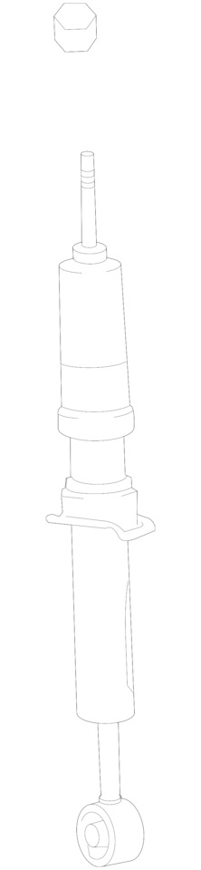 4851069395 Стойка передняя TOYOTA LAND CRUISER 200 07- LH=RH TOYOTA ...