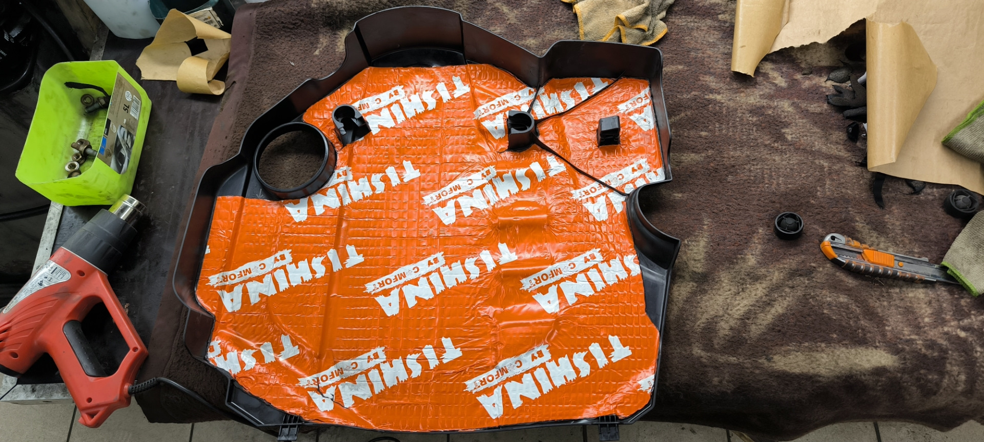 Шумка мотора + датчик давления масла — BMW 1 series (E81/E87), 2 л ...