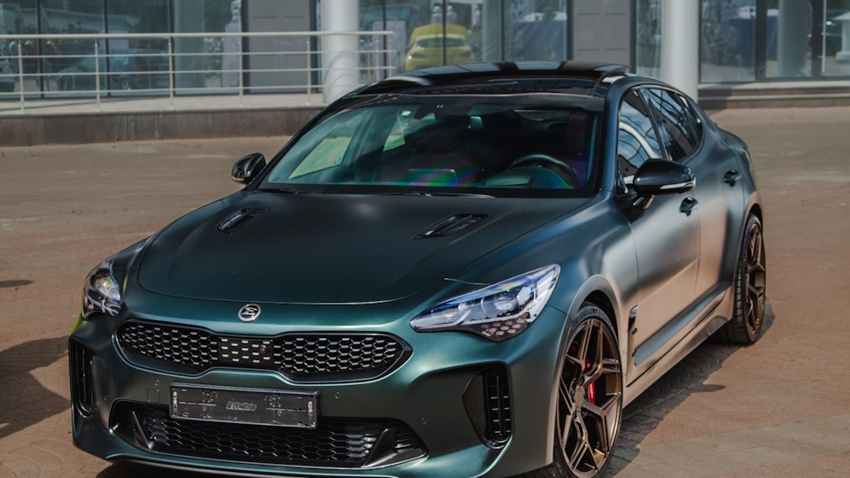 KIA Stinger 3.3 бензиновый 2019 | CHAMELION 3.3 430hp на DRIVE2