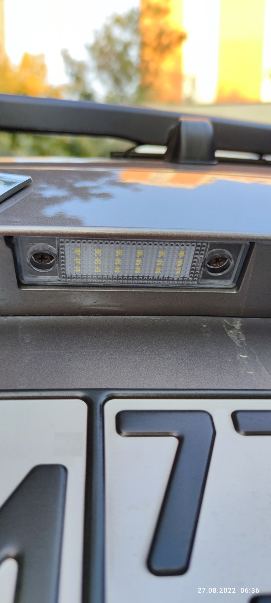 Камера заднего вида + подсветка номера — Chevrolet Captiva (1G), 2,2 л ...