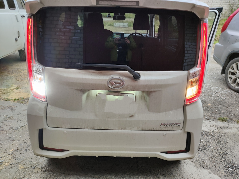 LEDизация заднего хода — Daihatsu Move (LA150/LA160), 0,7 л, 2018 года ...