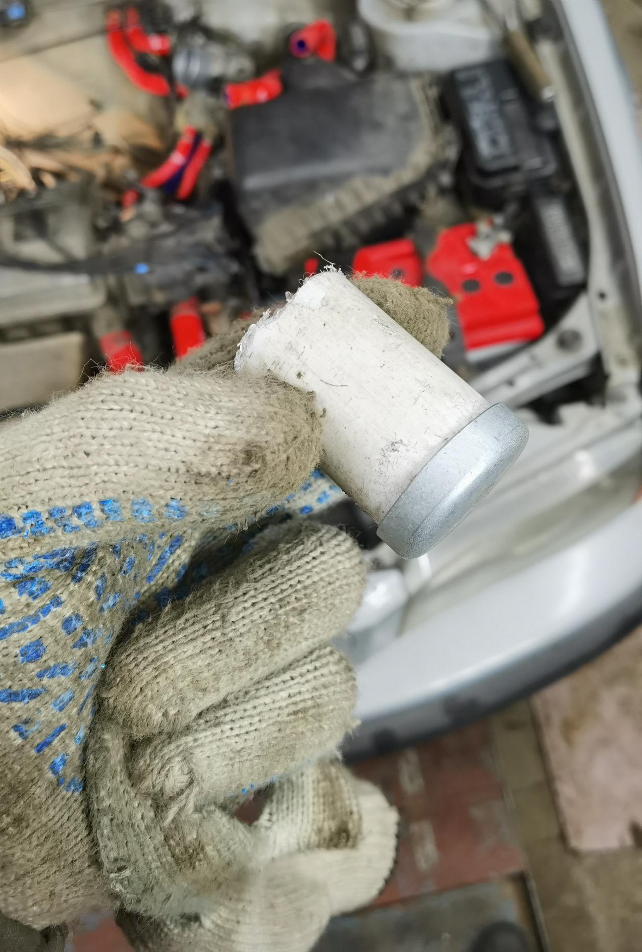 Прогнила заглушка блока целиндров — Toyota Sprinter Carib (AE110G), 1,8 ...