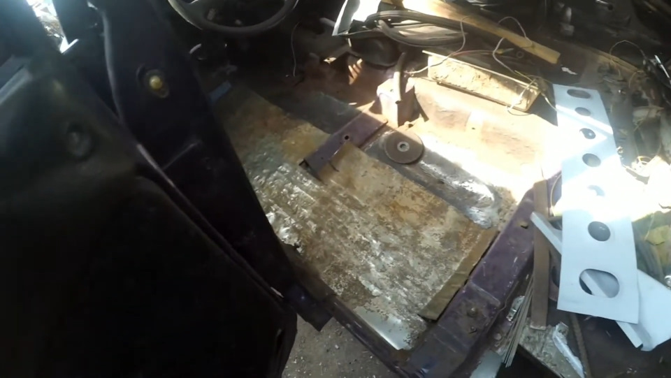 Переварка порогов ВАЗ 2107 — Часть 2 — Lada 2107, 1,5 л, 1997 года ...