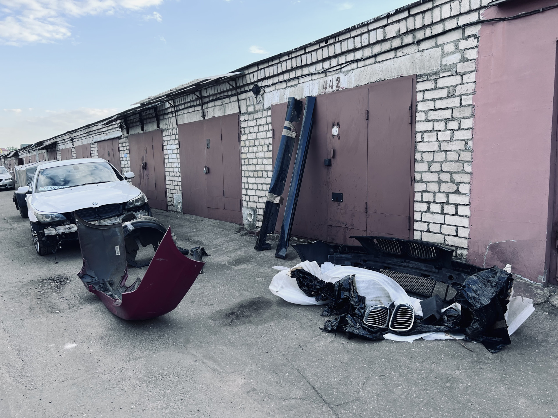 №17 Сборка авто (часть 3) — BMW 5 series (E60), 3 л, 2007 года | ДТП ...