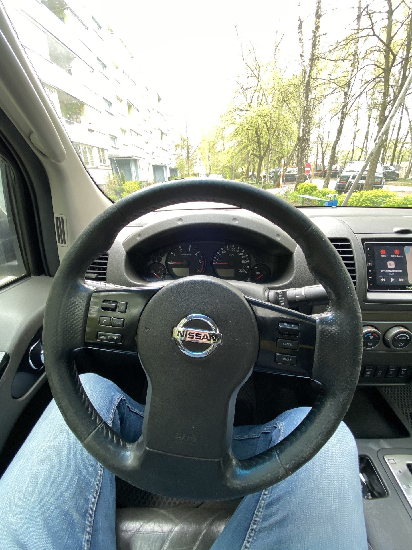 Подсветка кнопок руля — Nissan Navara (2G), 2,5 л, 2008 года | стайлинг ...