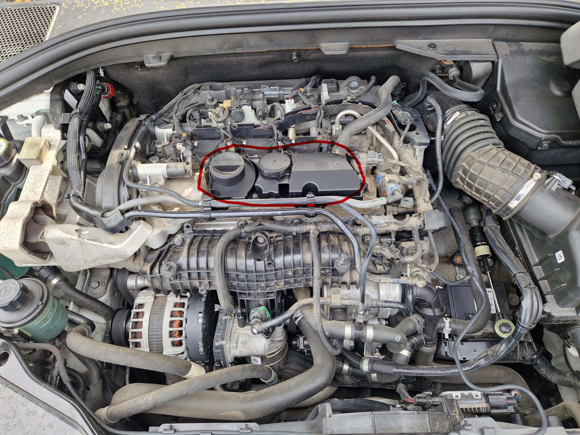 ВКГ на двигателе B4204T9 ошибка P0171 — Volvo XC60 (1G), 2 л, 2015 года ...