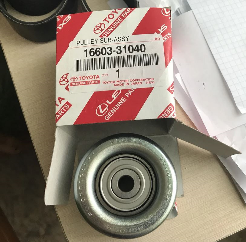 1660331040 Ролик общего ремня OEM TOYOTA LEXUS | Запчасти на DRIVE2