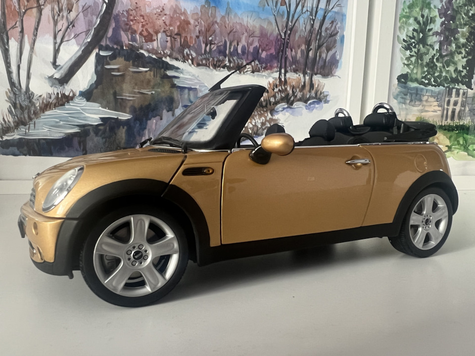 Mini Convertible gold kyosho 1/18 — Сообщество «Масштабные Модели» на ...