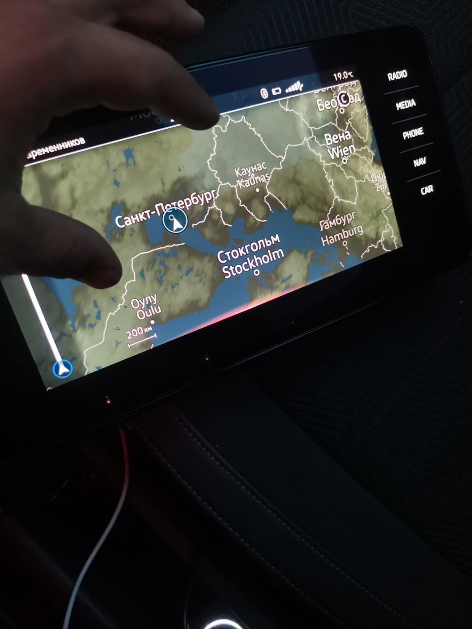 Первый в Питере Volkswagen Polo Liftback с Discover Pro MIB3 со штатной ...