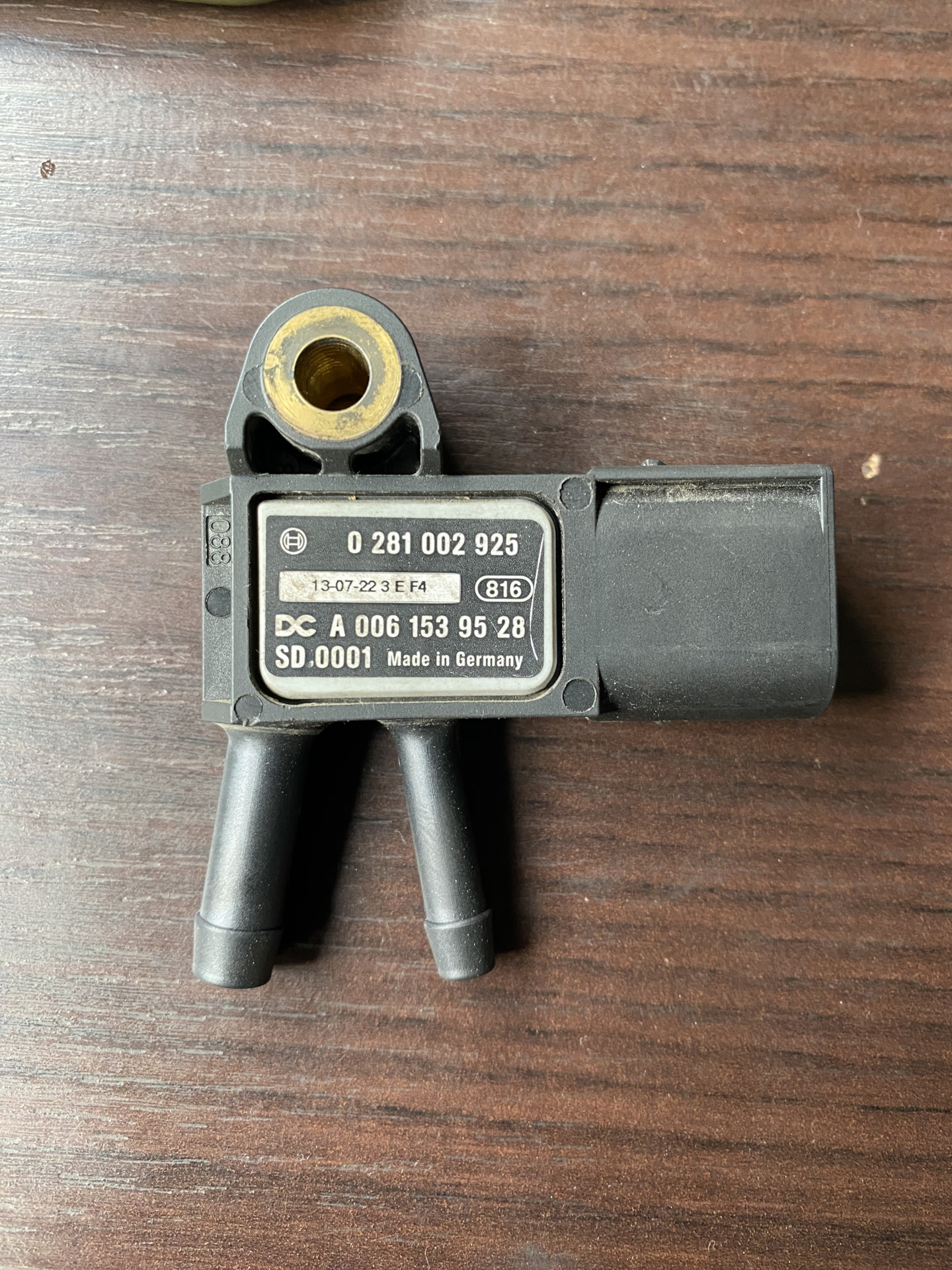 Замена датчика сажевого фильтра, чистка фильтра — Mercedes-Benz C-Class ...