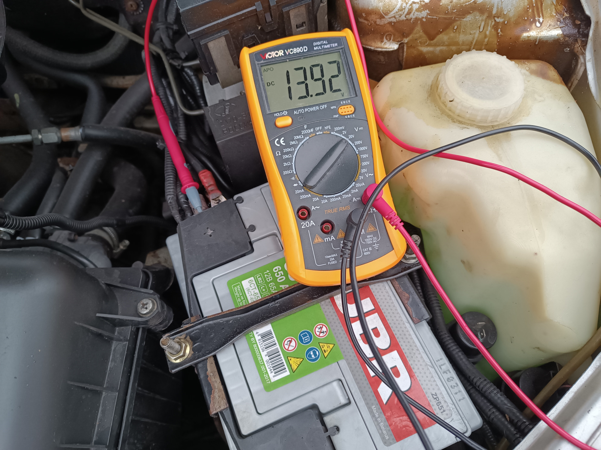 Генератор StartVolt LG 0190 работа через 6 месяцев ноябрь 2023г. — Lada Приора универсал, 1,6 л ...