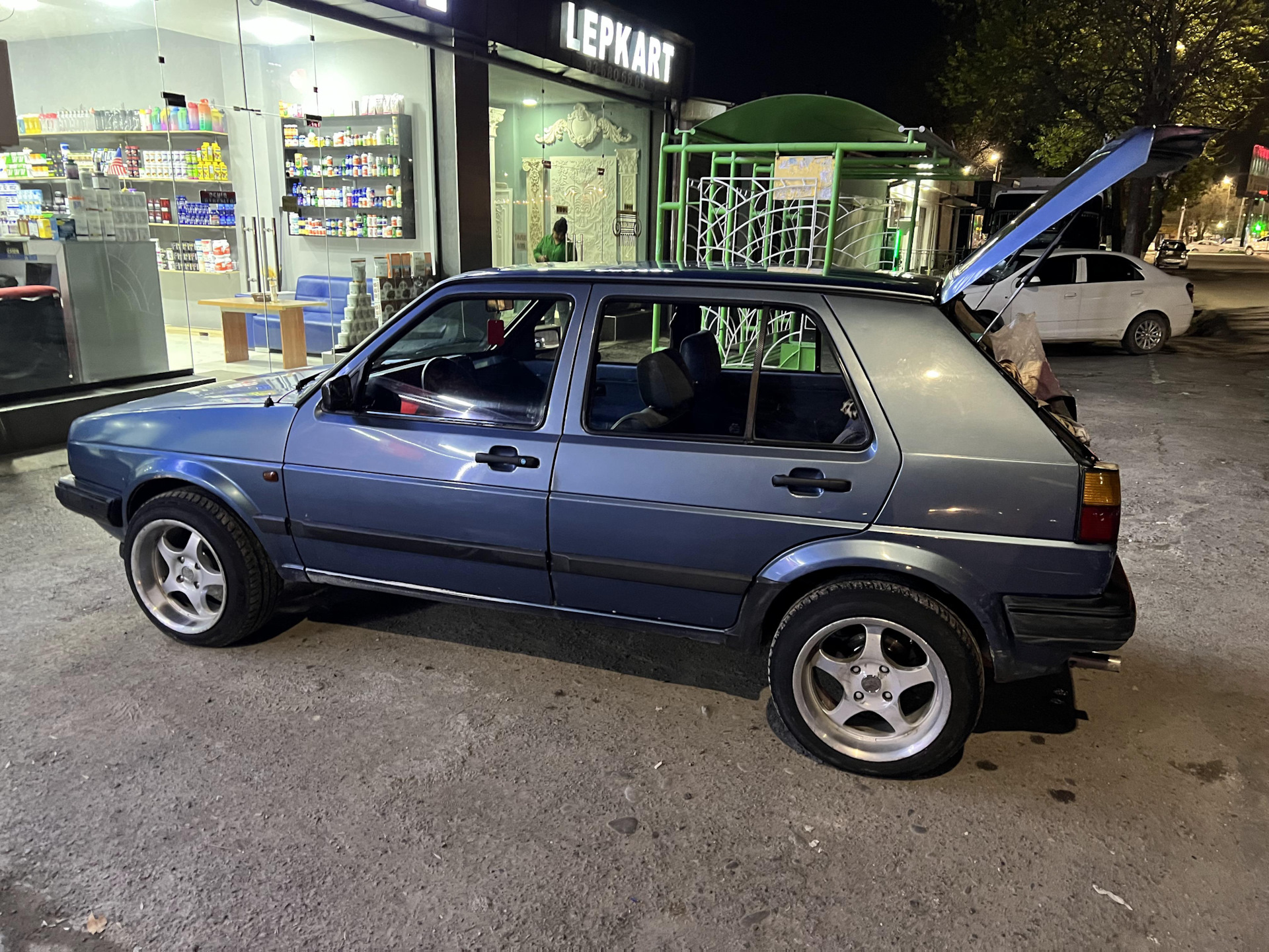 Реставрация дисков Borbet Type T — Volkswagen Golf Mk2, 1,6 л, 1987 ...