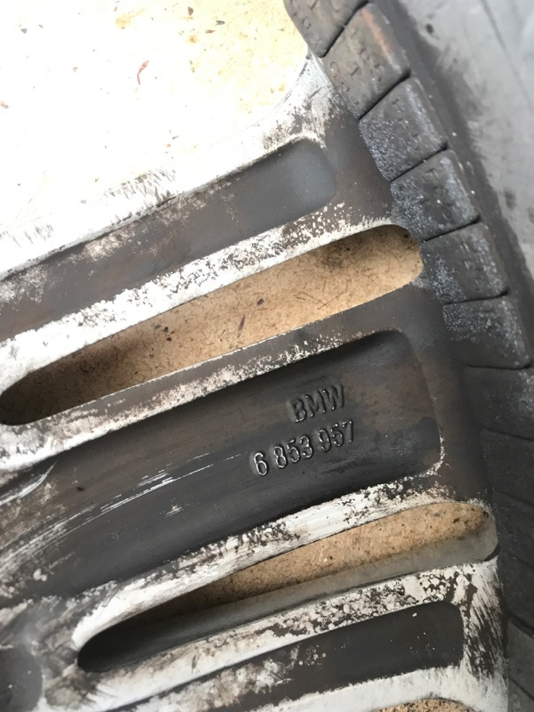 Литые диски BMW 9Jx19 ET48 5x112 на BMW X5 (F15), BMW X6 (F16). Б/у ...