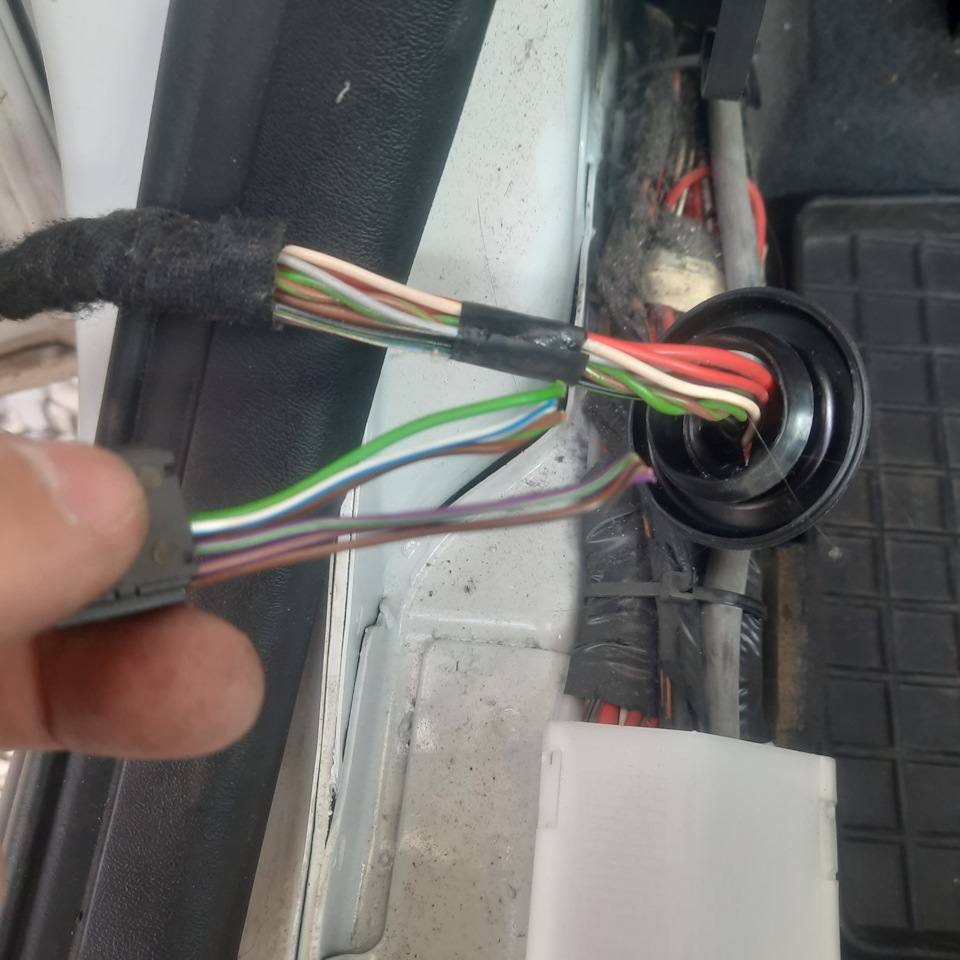 Ремонт дверной проводки astra h — Opel Astra H, 1,8 л, 2011 года ...